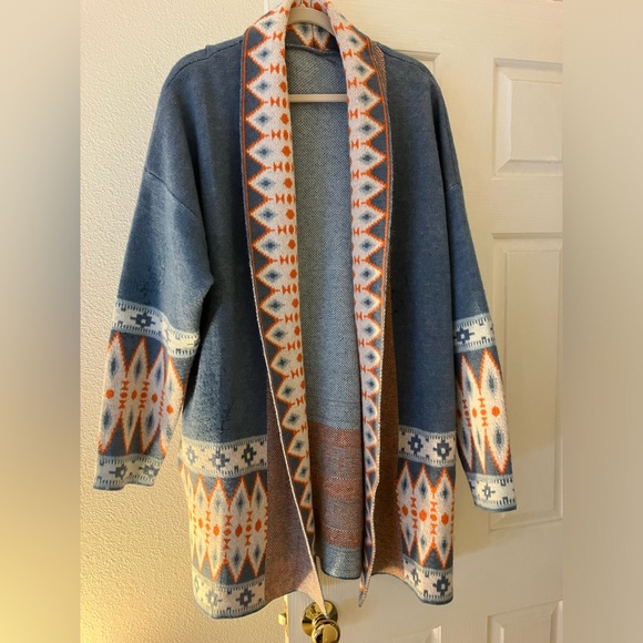 Sweaters | New Native Print Sweater | Poshmark